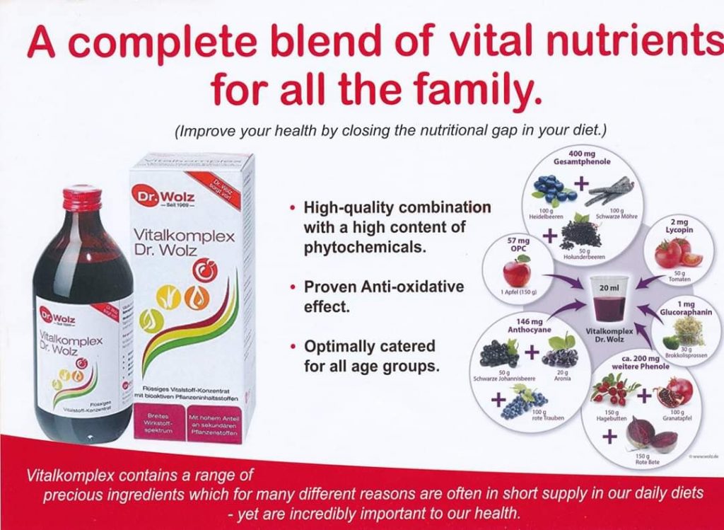 Vitakomplex Dr. Wolz – Back 2 Nature